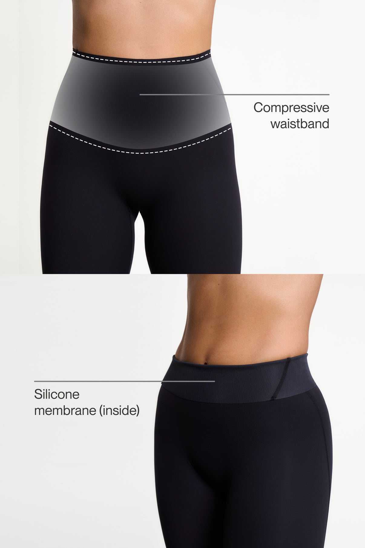 Core Compression Leggings | Uten Frontsøm | Gratis Bytte – Famme