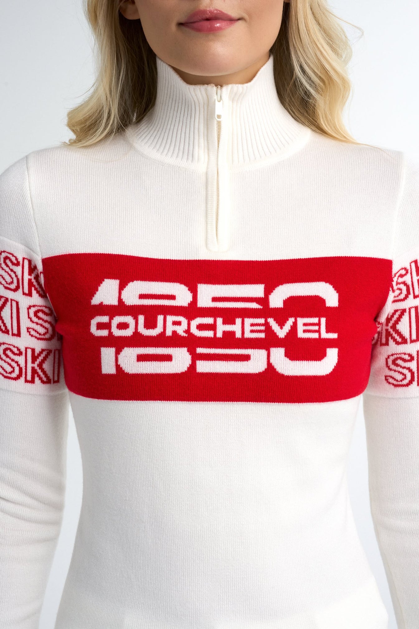Courchevel Zip Sweater | Afterski | Skigenser | Gratis bytte – Famme